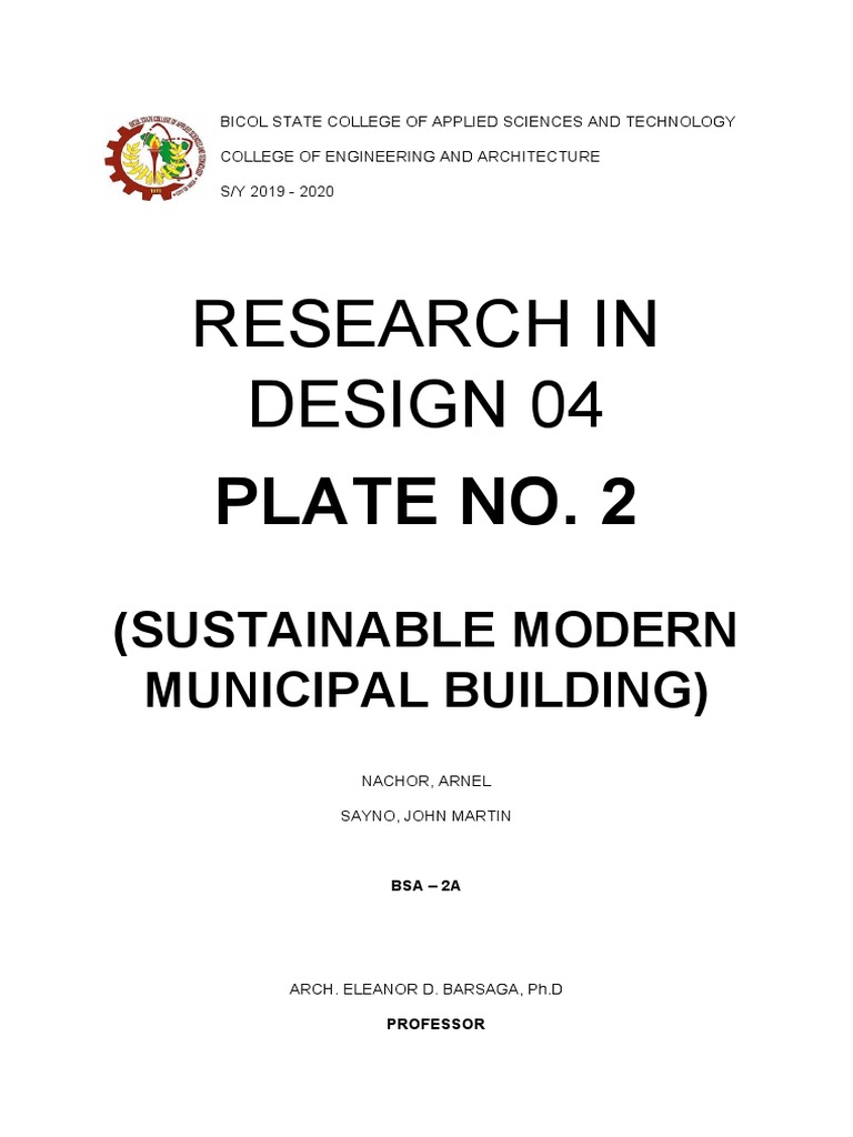 Sustainable Modern Municipal Building | PDF | Green Building | Fire Safety