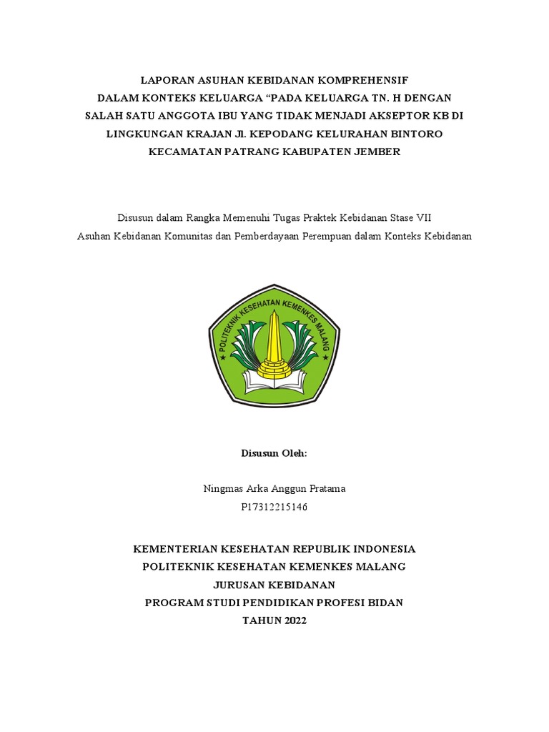 Kompre Askeb Keluarga Anggun | PDF