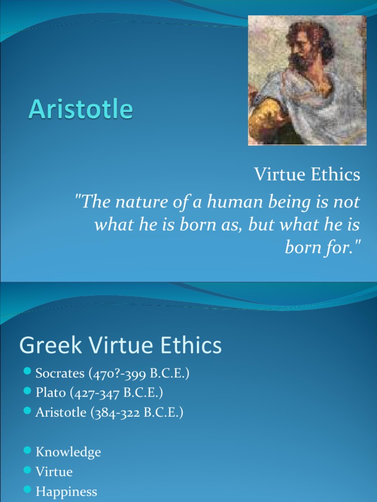 Aristotle Ethics | PDF | Virtue | Ethical Principles