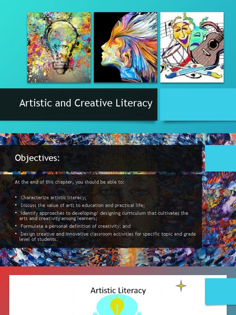 Artistic and Creative Literacy | PDF | Creativity | Learning