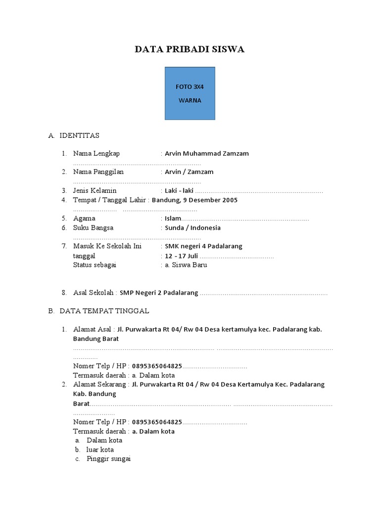 Arvin Muhammad Zamzam | PDF