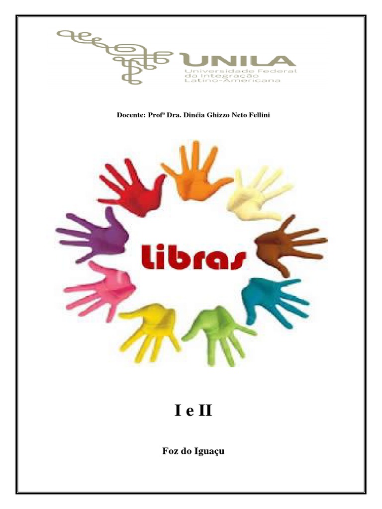 Apostila Libras | Download grátis PDF | Pronome | Linguagem de sinais