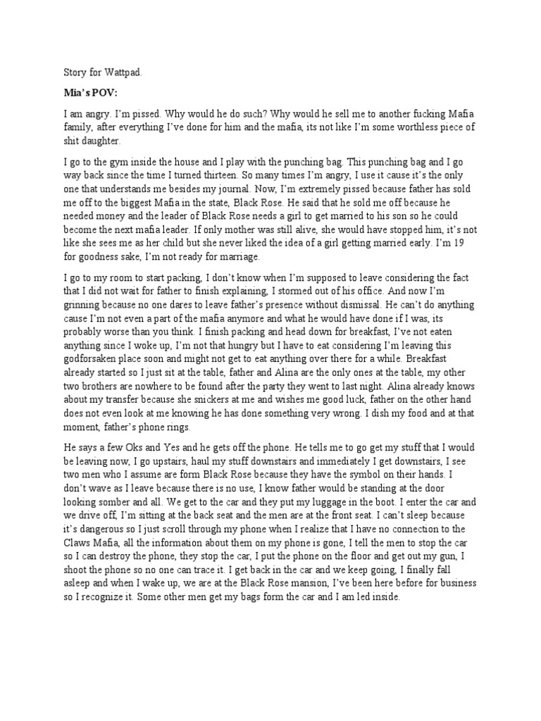 Story For Wattpad | PDF | Poetry
