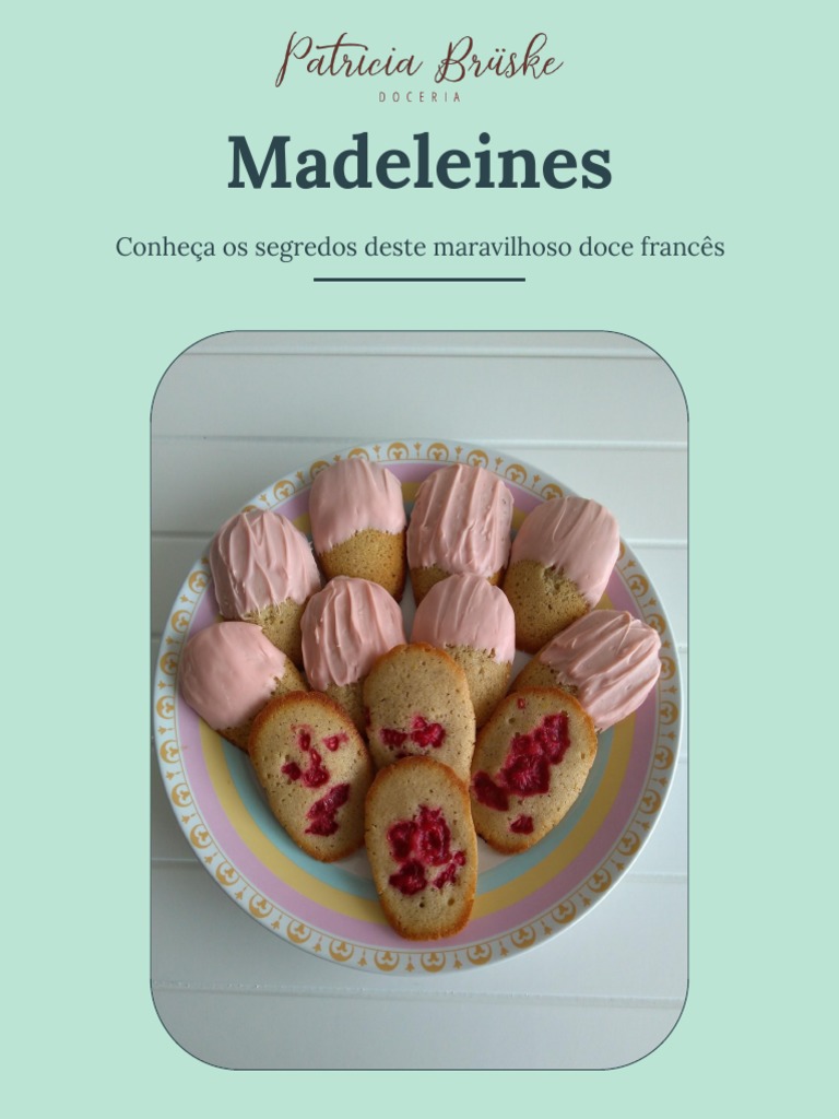 Ebook - Madeleines | PDF | Alimentos | Comidas e bebidas