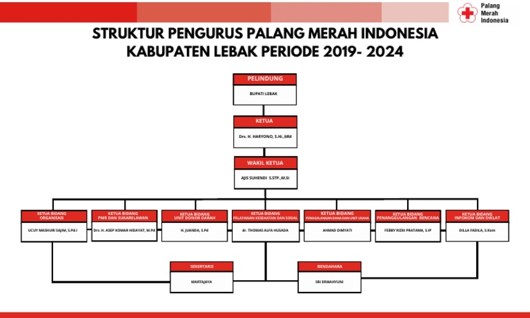 Struktur Pengurus Pmi | PDF