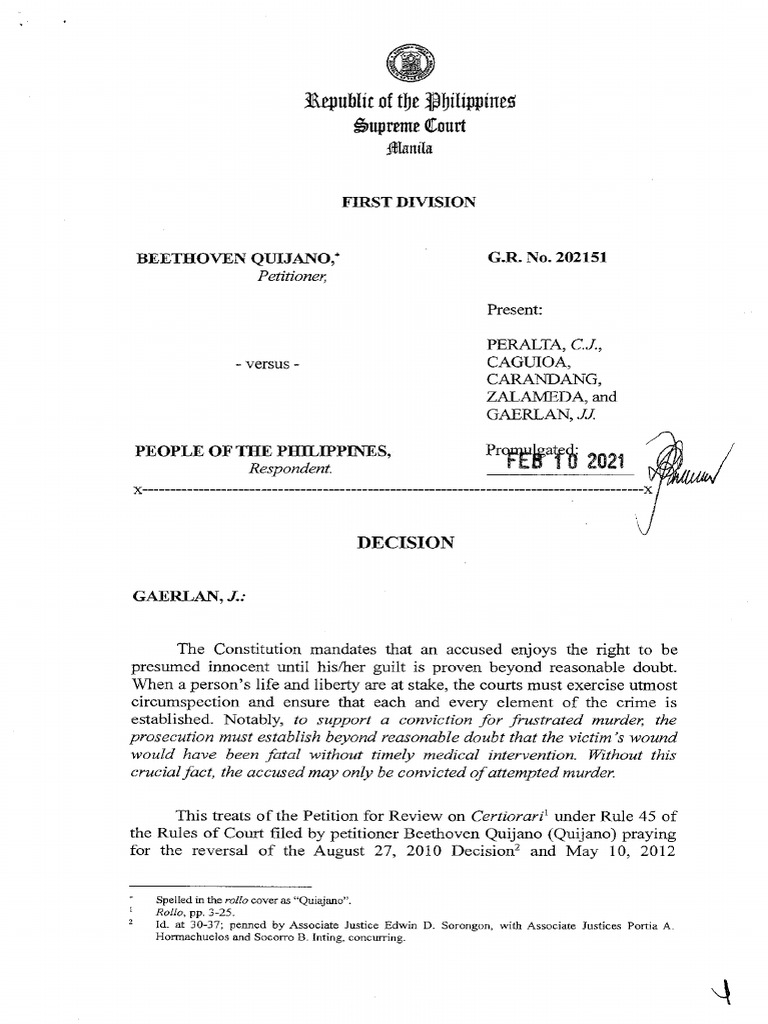 GR 202151 2021 | PDF | Witness | Judiciaries