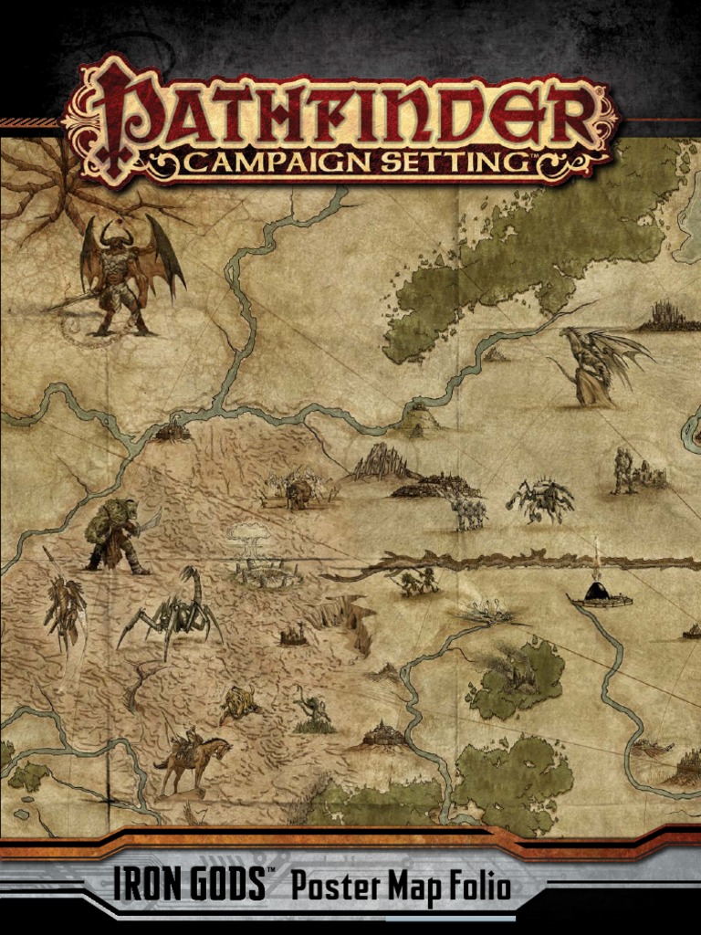 PZO9277 Iron Gods - Map Folio | PDF | D20 System | Fantasy Role Playing ...