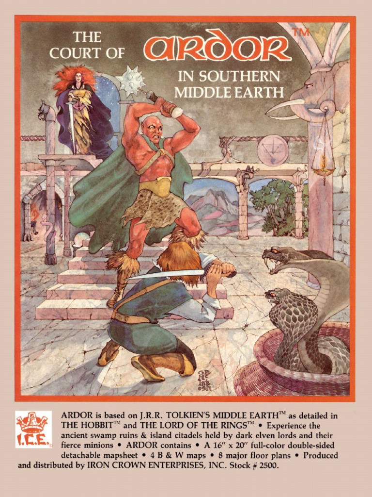 The Court of Ardor in Southern Middle Earth | PDF