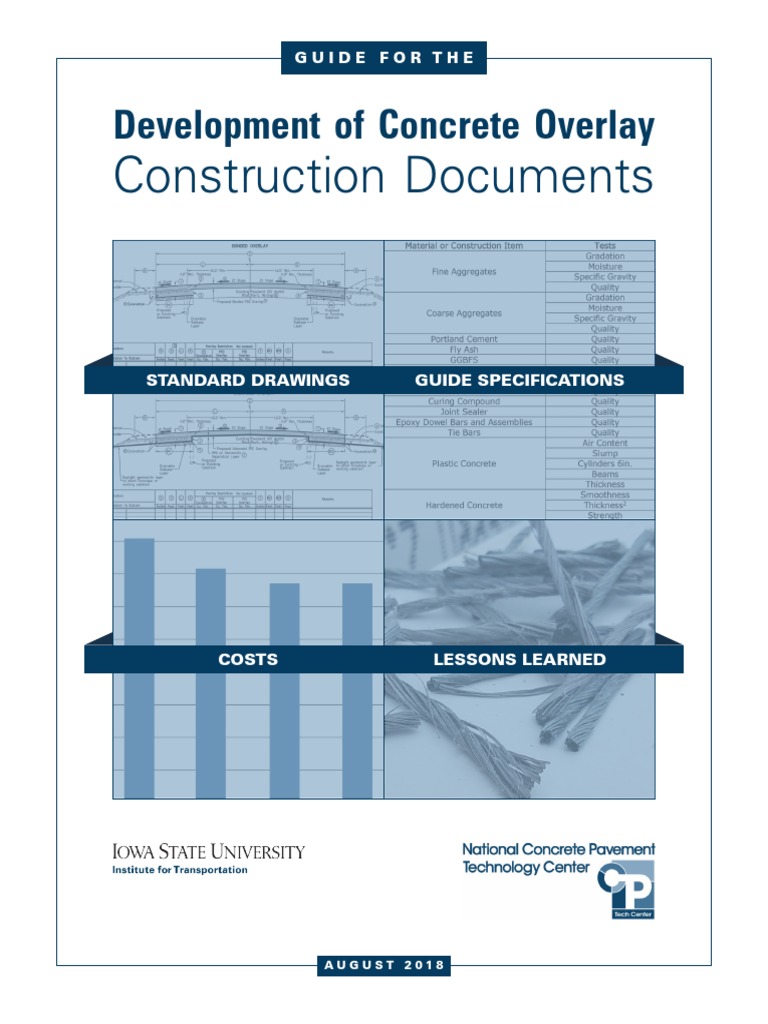 Overlay Construction Doc Dev Guide W CVR | PDF | Road Surface | Concrete