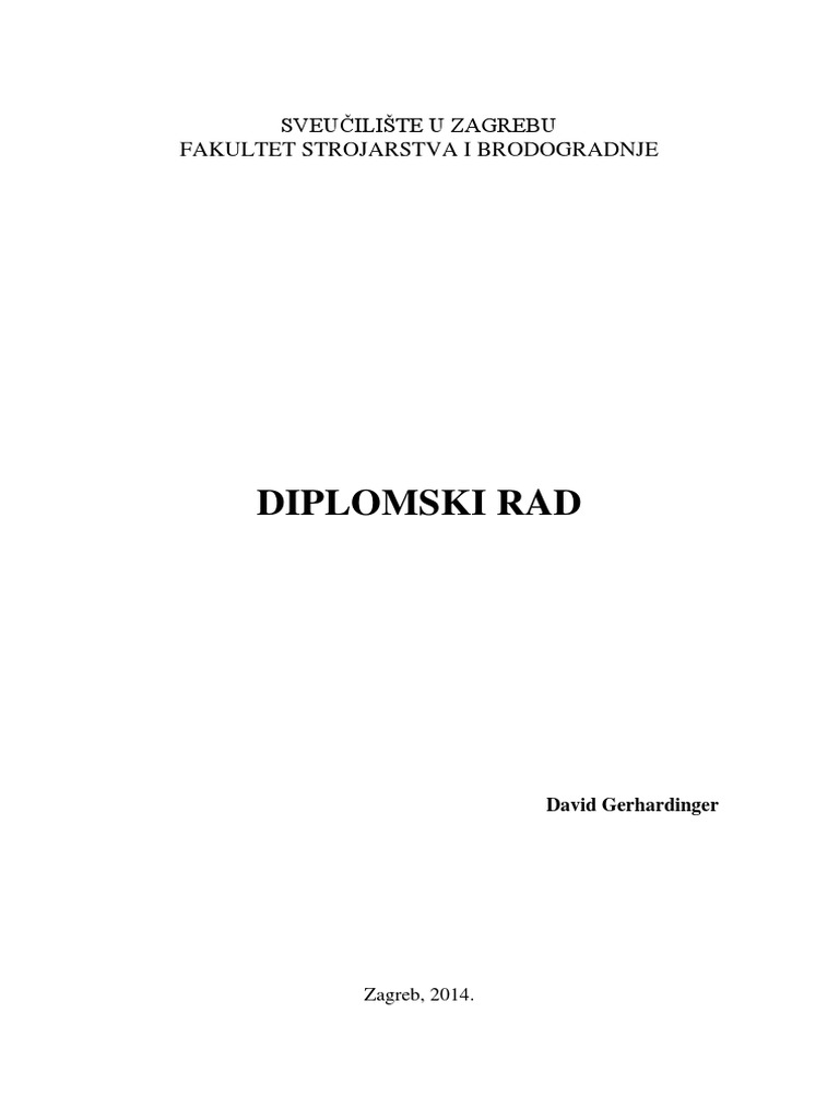 1126080.david Gerhardinger Diplomski Rad | PDF