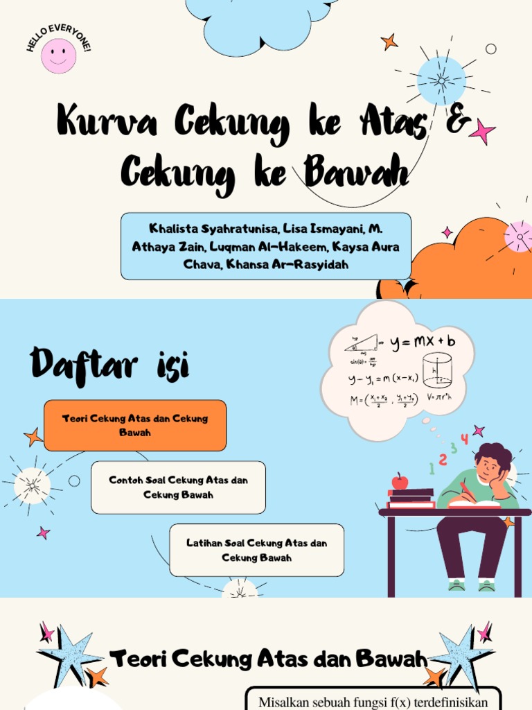 Teori dan Contoh Kurva Cekung | PDF
