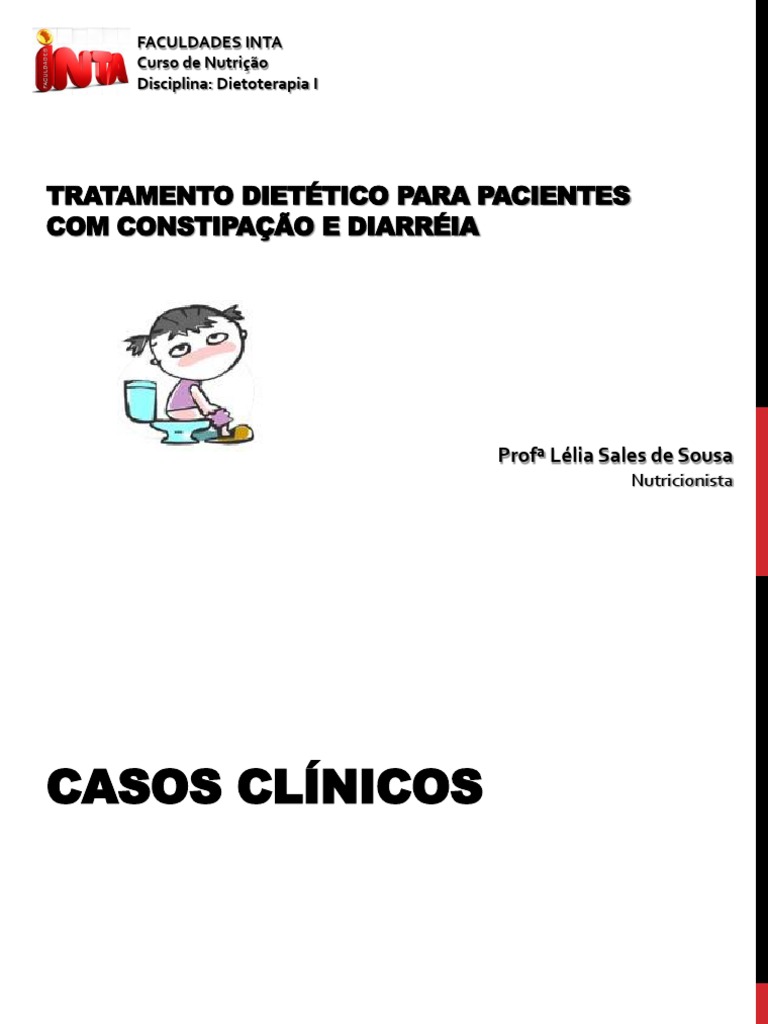 Aula Constipação e Diarreia 2016.1 | PDF | Fibra alimentar | Dieta e ...