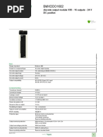 BMXDRA1605 Discrete Output Module Data | PDF | Power Supply | Relay