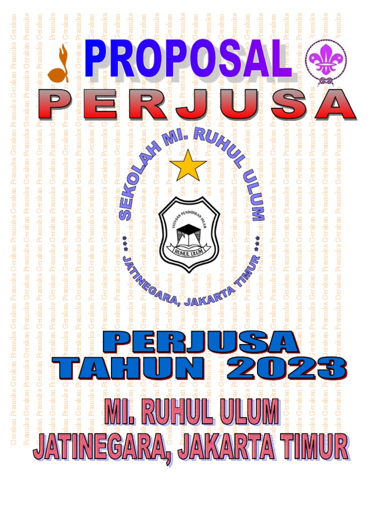 Proposal Perjusa MI Ruhul Ulum | PDF