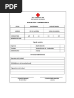 Hoja Atencion Prehospitalaria | PDF