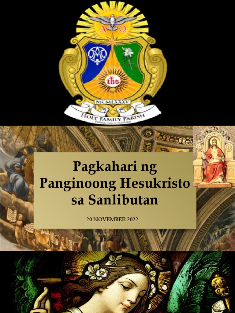 SDC Tagalog Mass Christ The King | PDF