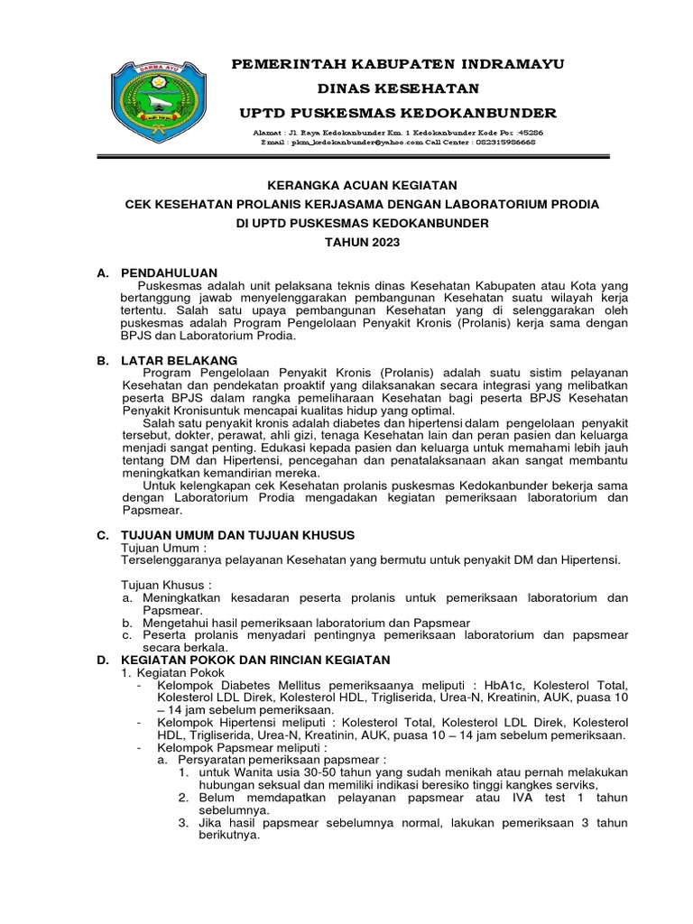 KAK Prolanis Prodia | PDF