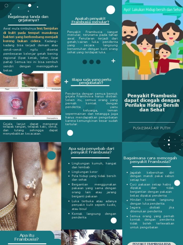 Leaflet Frambusia Air Putih | PDF