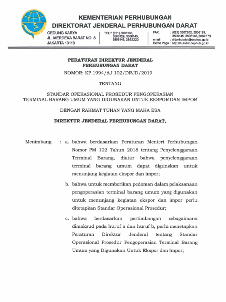 KP.1994 .Aj .102 .DRJD .2019 - 1 | PDF