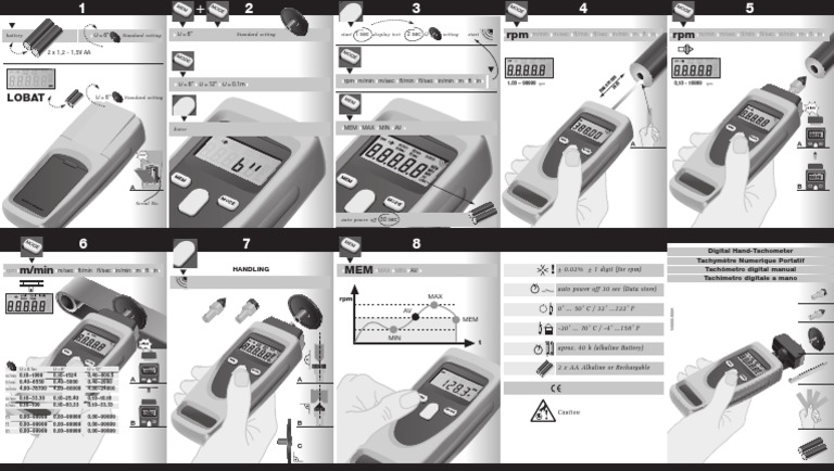 Testo 470 Instruction Manual | PDF
