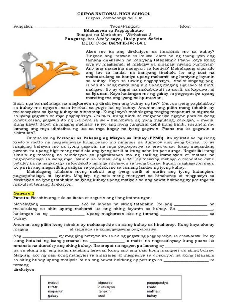 Worksheet Week 5 | PDF