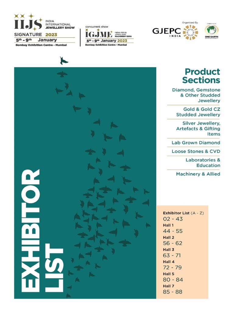 Iijs Signature 2023 Exhibitor List | PDF