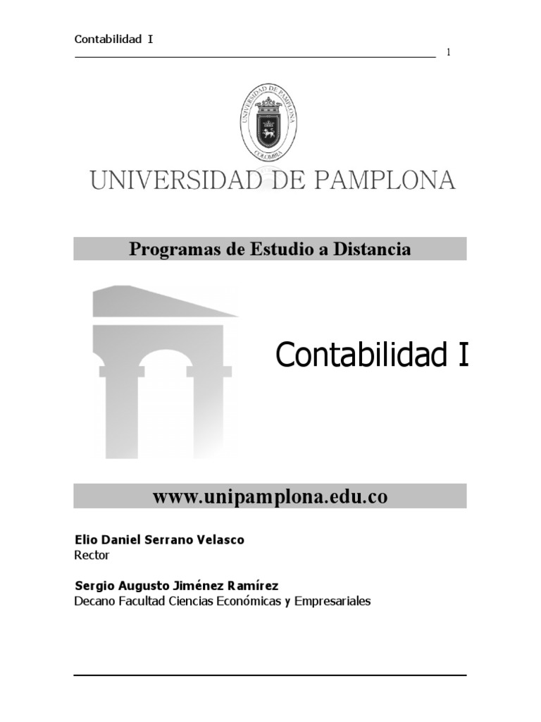 1 Contabilidad I | PDF | Contabilidad | Business