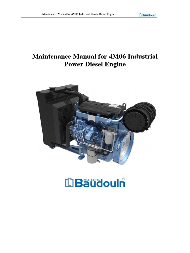 4M06 (WP2.3) Service Repair Motor Manual | PDF | Diesel Engine ...