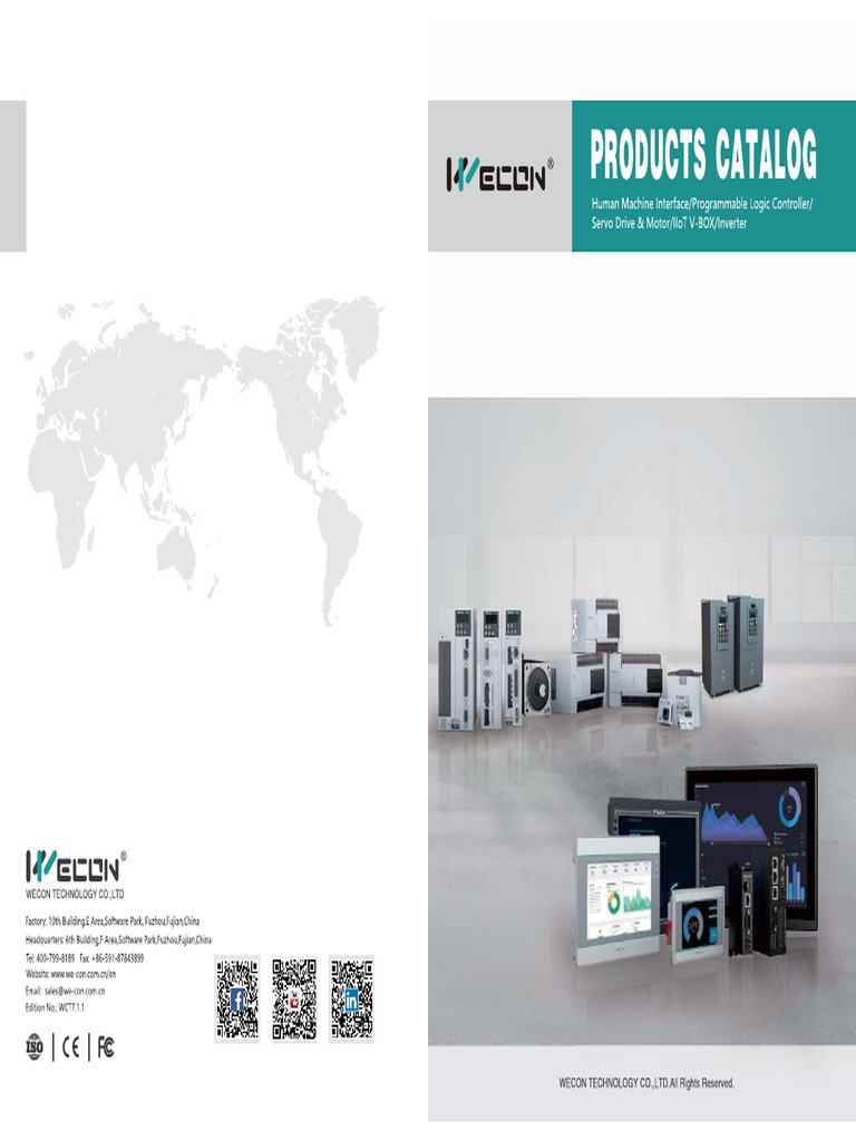 WECON Products Catalog 2022 | PDF