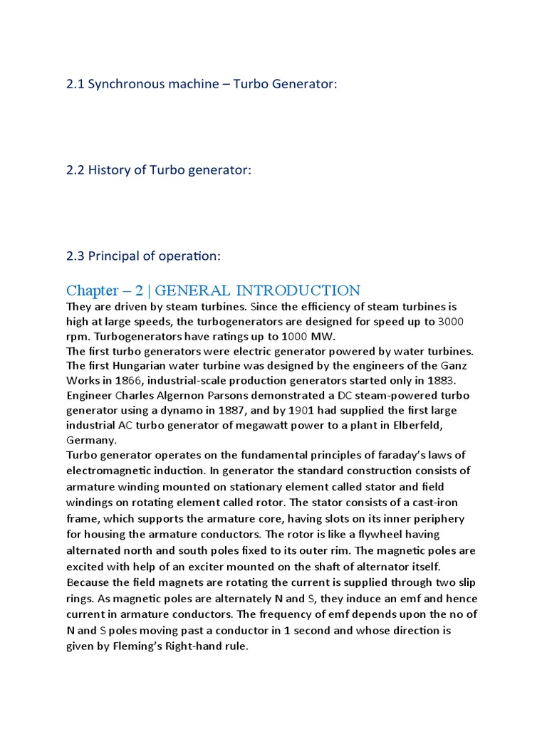 Principal of Gen 660 | PDF