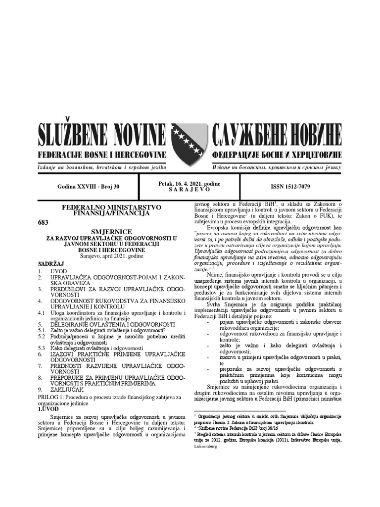 Smjernice 2021 | PDF