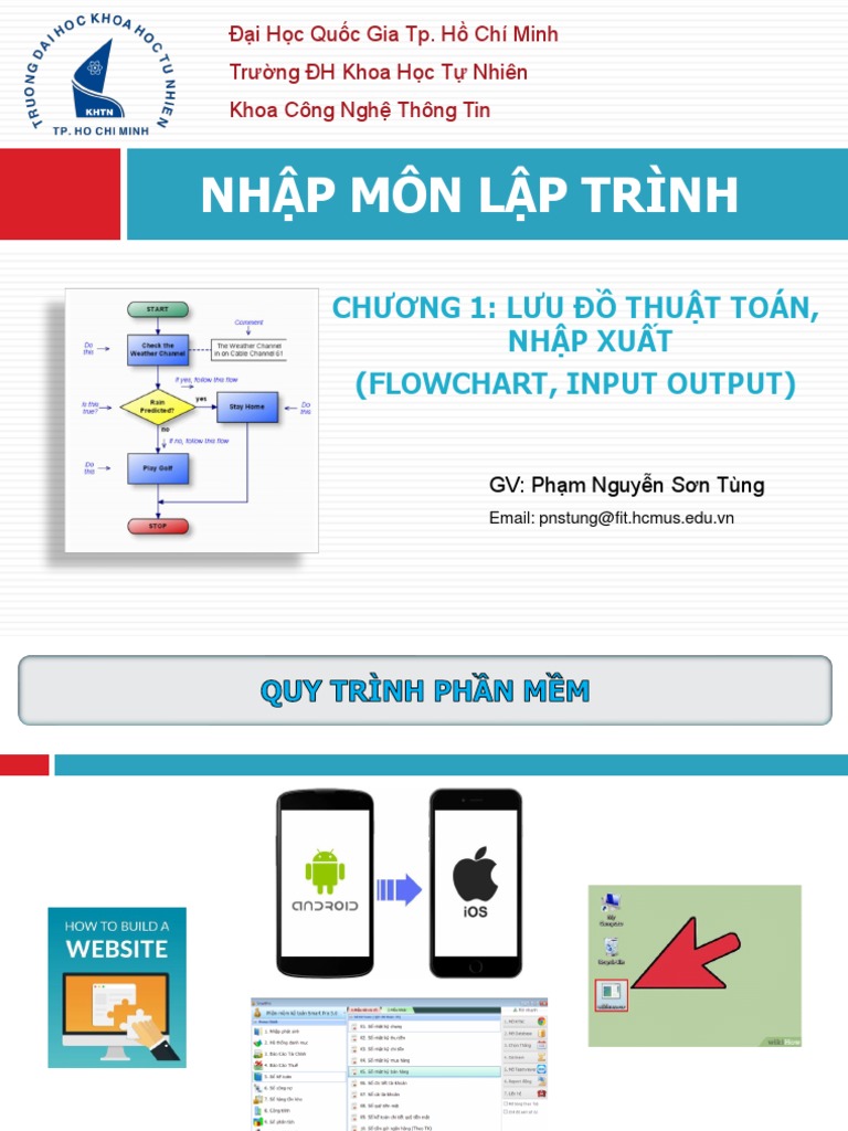 NMLT Chuong01 LuuDoThuatToan NhapXuat SinhVien | PDF