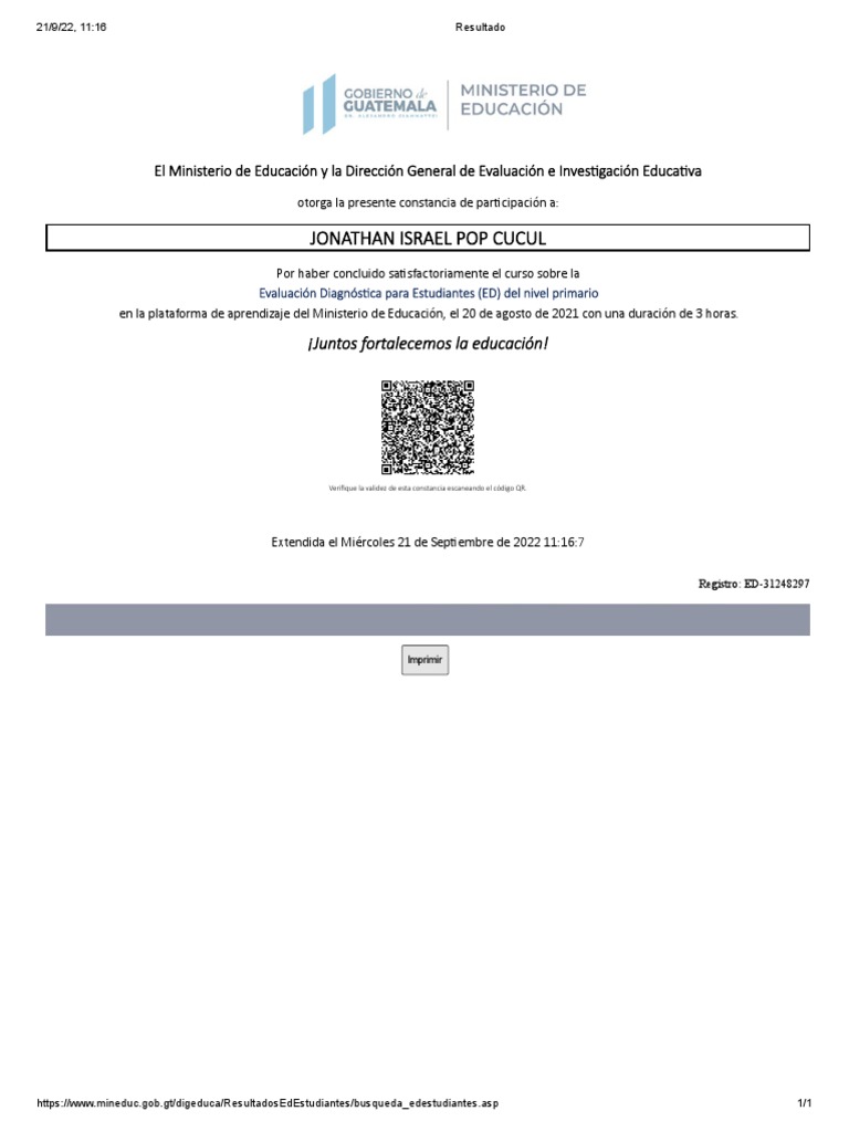 Diploma Mineduc | PDF