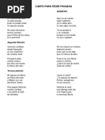 Canciones Tradicionales de Las Posadas | PDF | San José | María, madre ...