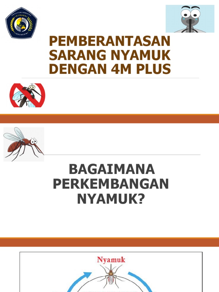 Pemberantasan Sarang Nyamuk Dengan 4M Plus | PDF
