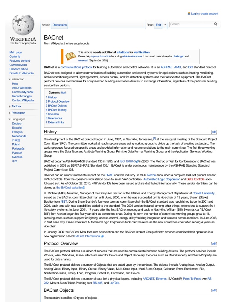 En Wikipedia Org | PDF | Network Protocols | Areas Of Computer Science