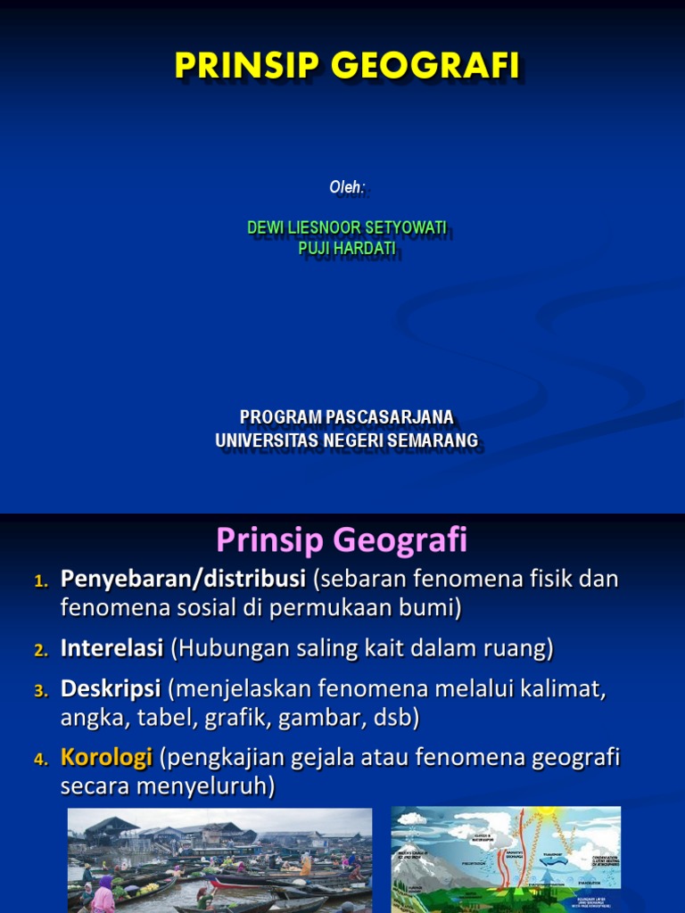 02 Prinsip Geografi - 2023 | PDF