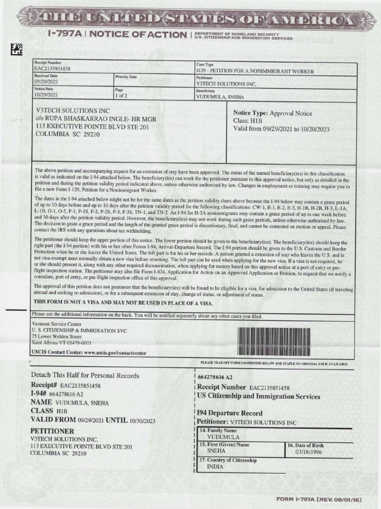 h1b Copy Sneha | PDF