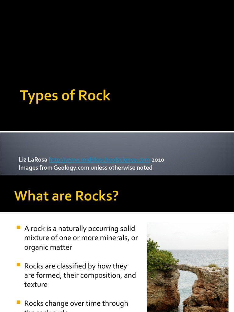 An Introduction to the Types of Rocks: Their Formation, Composition and ...