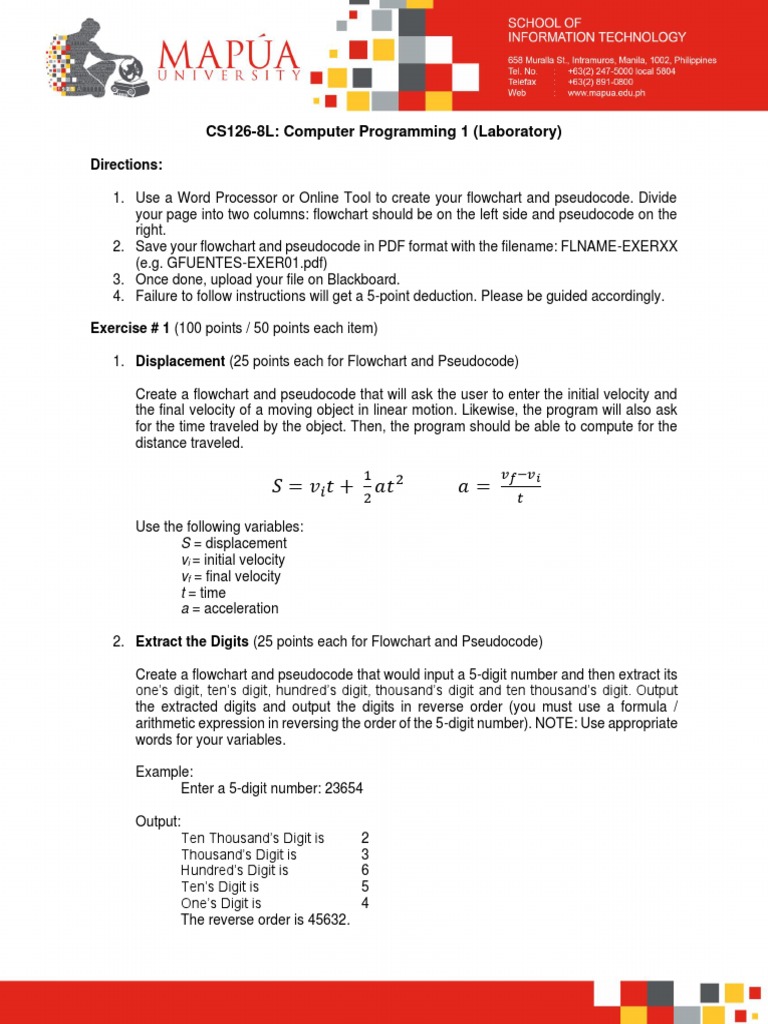 CS126 8L Exer01 | PDF