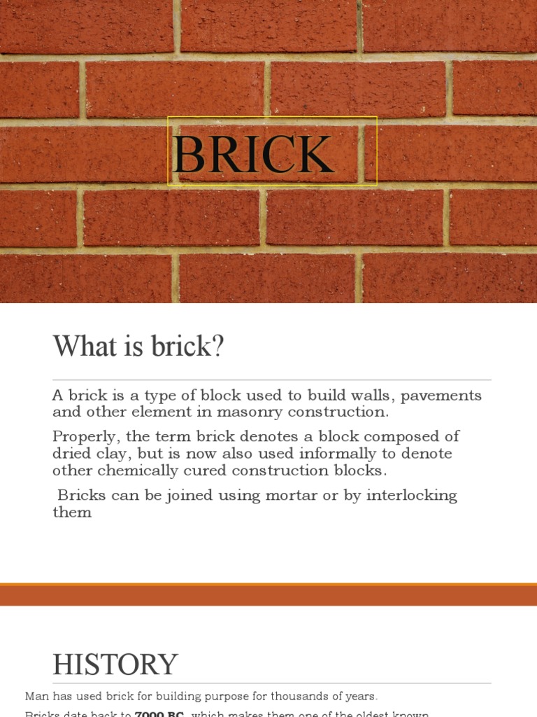 Brick | Download Free PDF | Brick | Soil