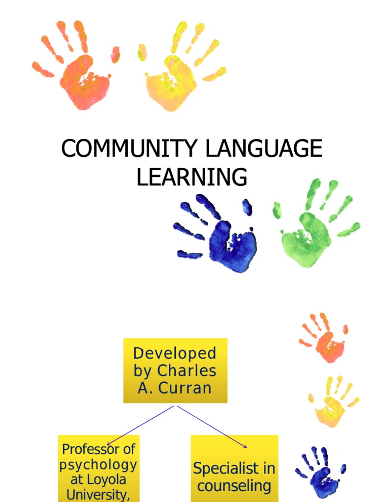 COMMUNITY LANGUAGE LEARNING 2011