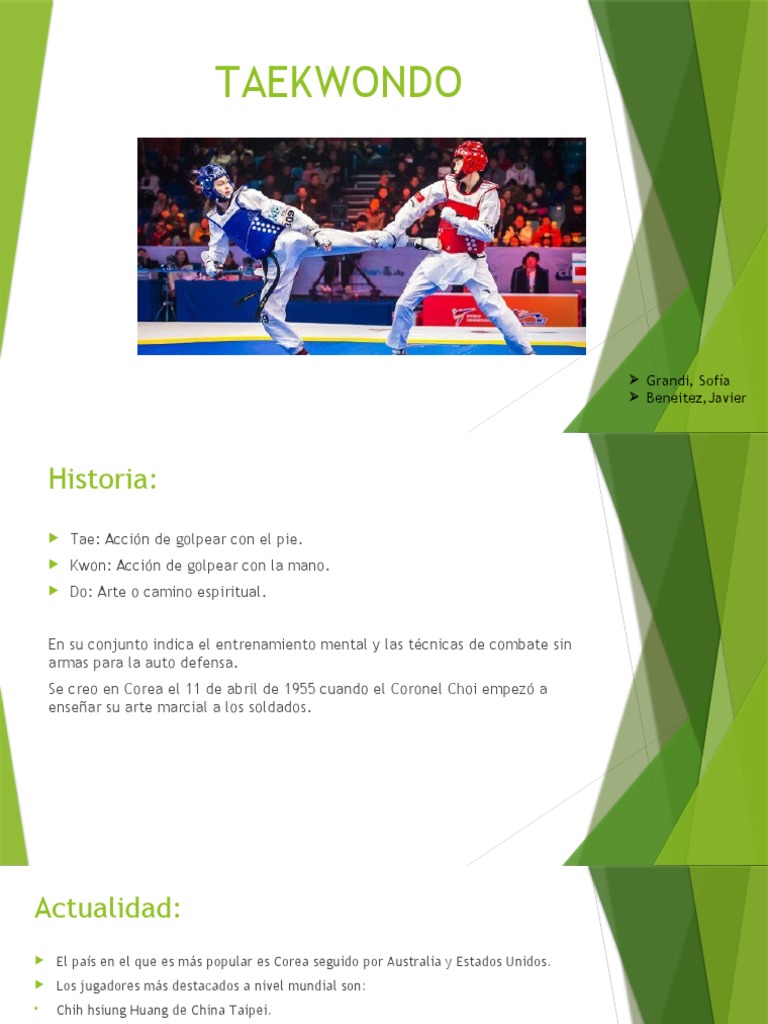Taekwondo | PDF | Taekwondo | Deportes de combate