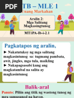 Reading Materials Grade 2 - Filipino | PDF