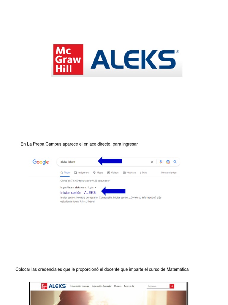 Aleks - Tutorial | PDF | Aprendizaje | Cognición
