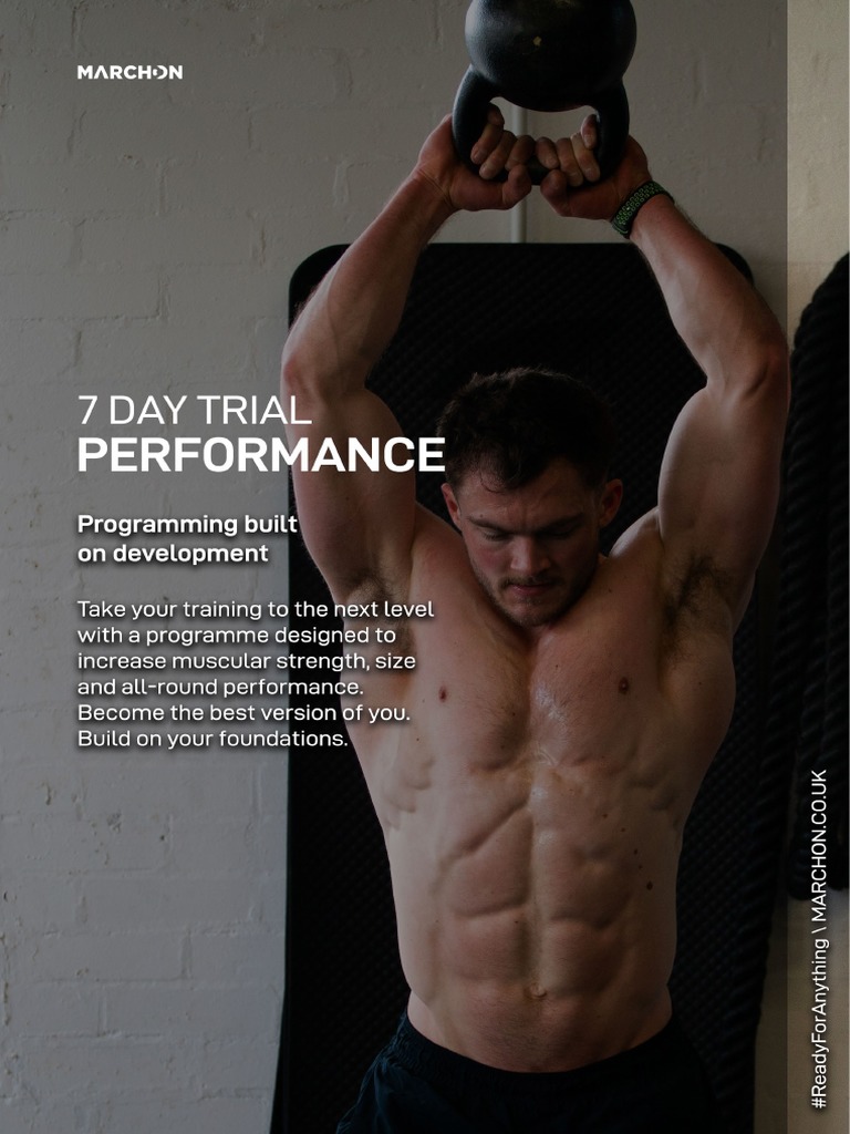 Marchon Performance Training Overview | PDF | Weight | Weight Training