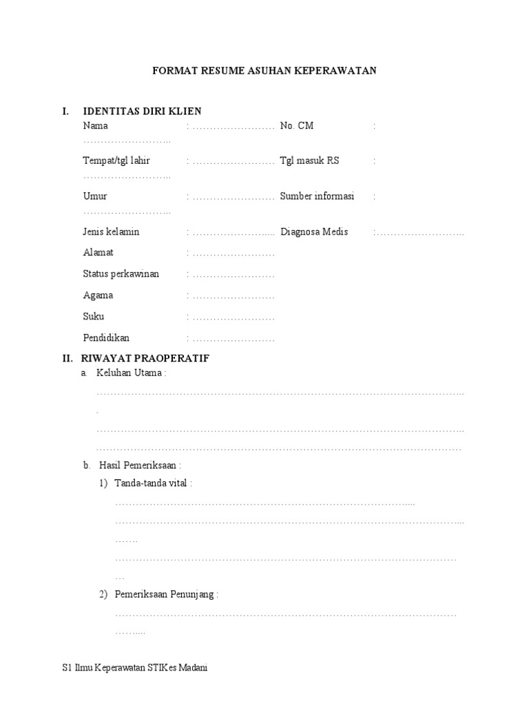 Format Resume Ok | PDF