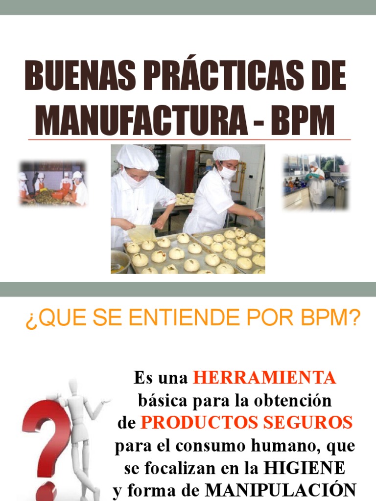 Capacitación de BPM | PDF | Alimentos | Especialidades Medicas