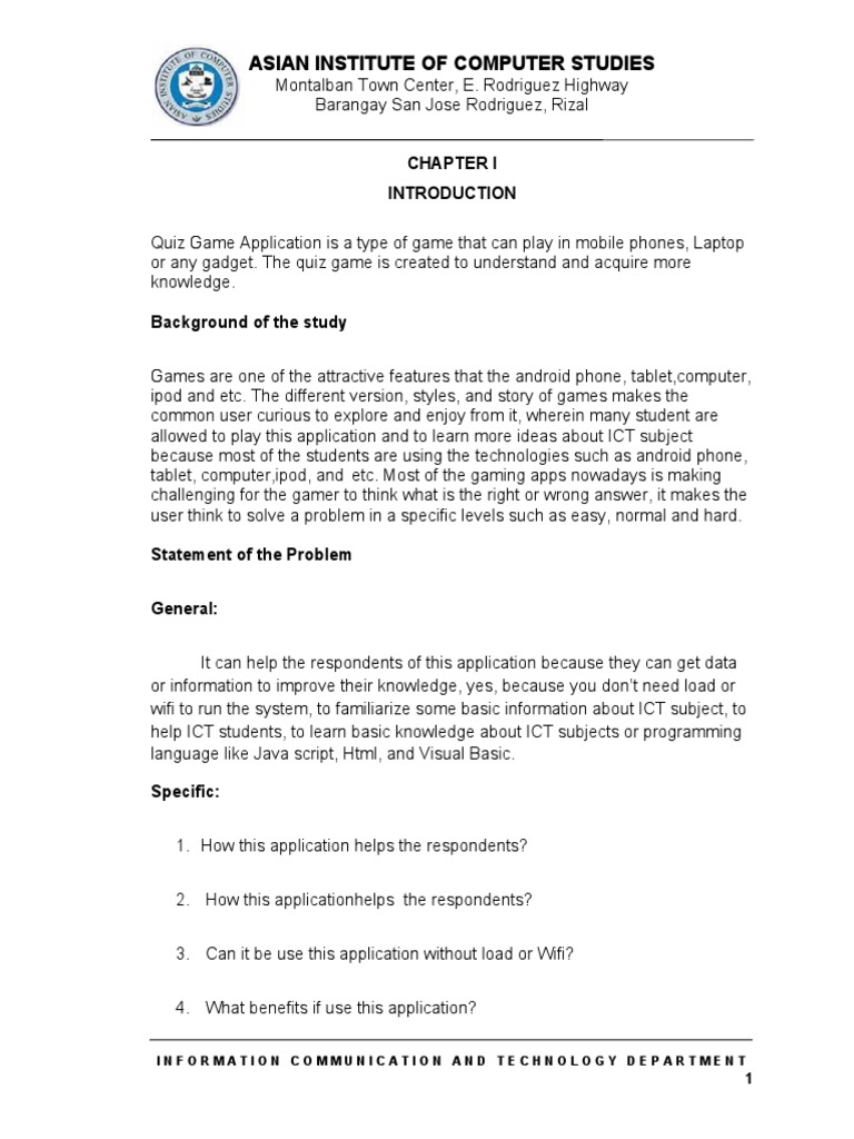 FINAL Sample - Chapter1 To VI 1 | PDF | Application Software | Computing