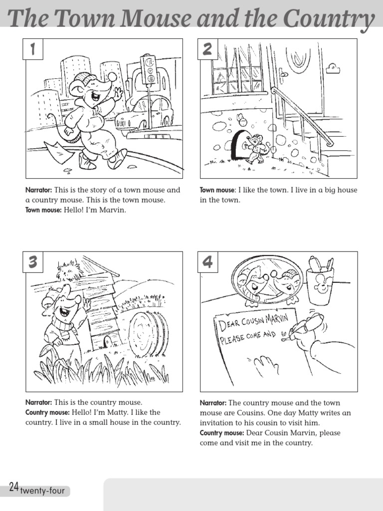Kmzero Primaria Risorse Inglese StoryLab Alunno3 The Town Mouse and The ...